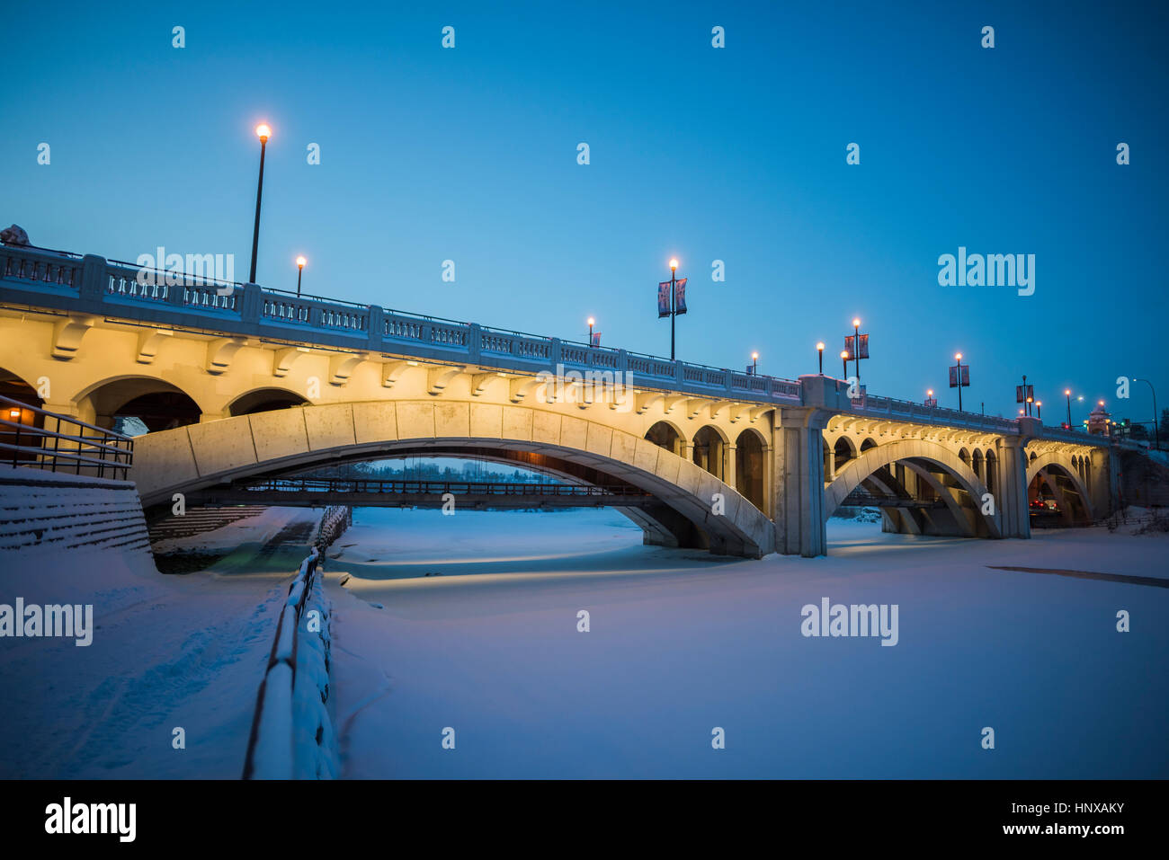 Calgary centre street bridge hi-res stock photography and images - Alamy