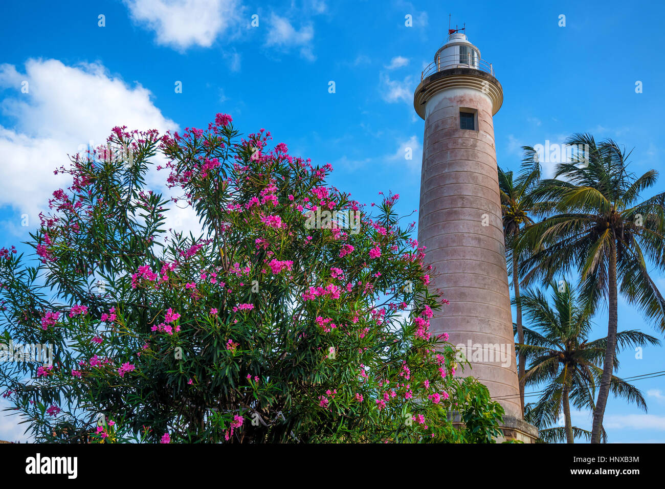Lighthouse in Galle Stock Photo - Alamy