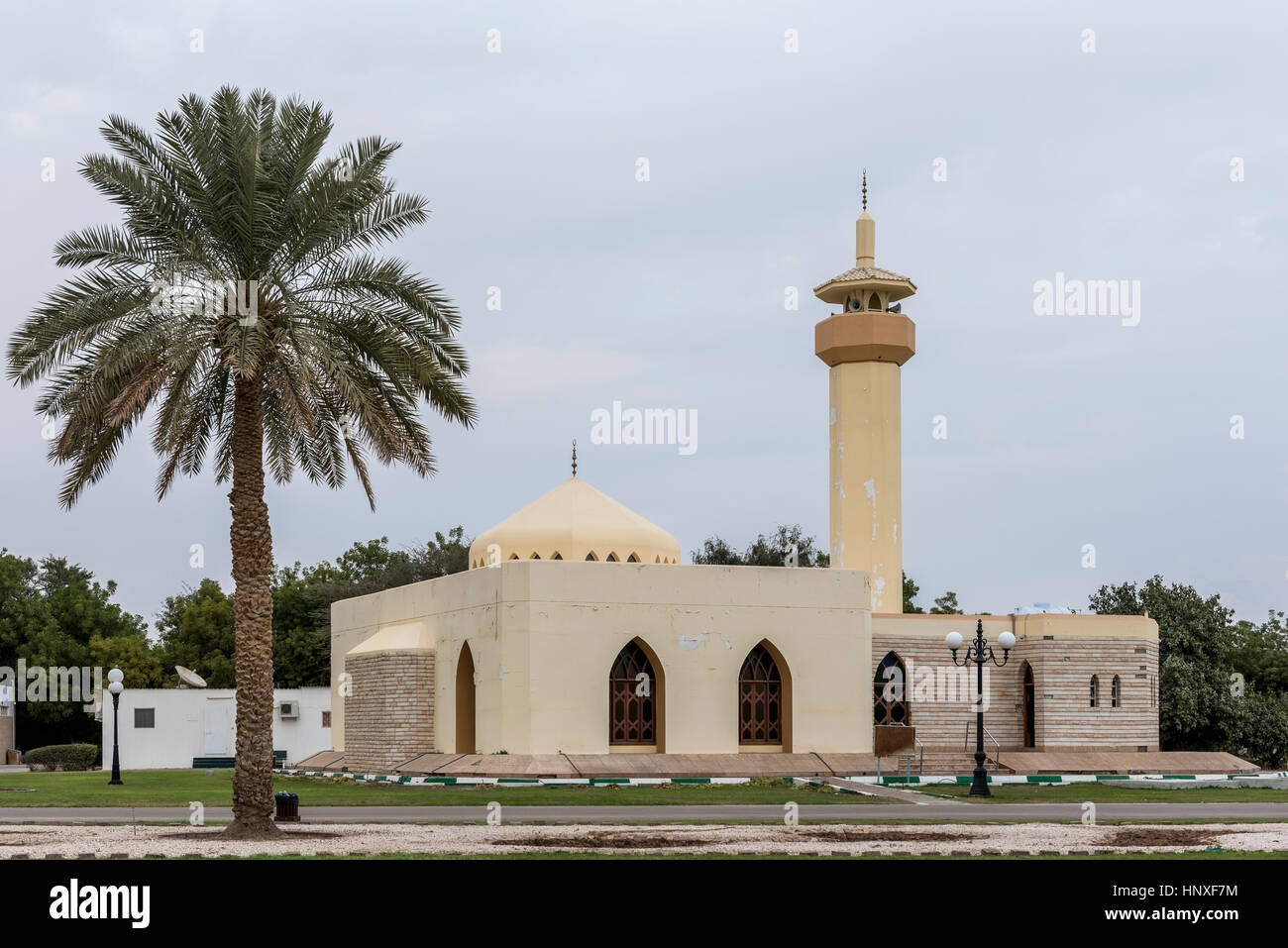 Islamic mosque in Al Hili Park, Al Ain, Abu Dhabi, United Arab Emirates ...