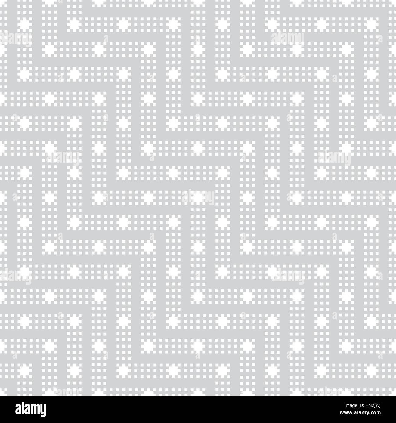 Seamless pattern. Classical geometric texture with small squares ...