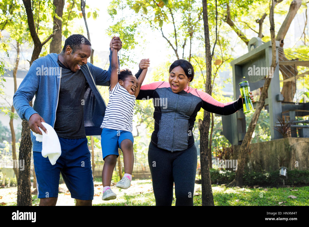 Exercise Activity Family Outdoors Vitality Healthy Stock Photo - Alamy