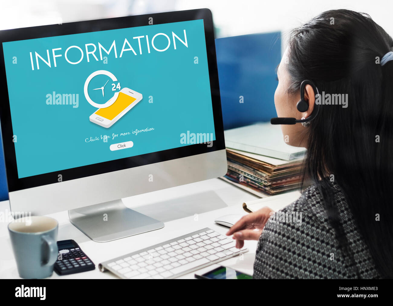 Customer Service Contact Us Support Information Concept Stock Photo - Alamy