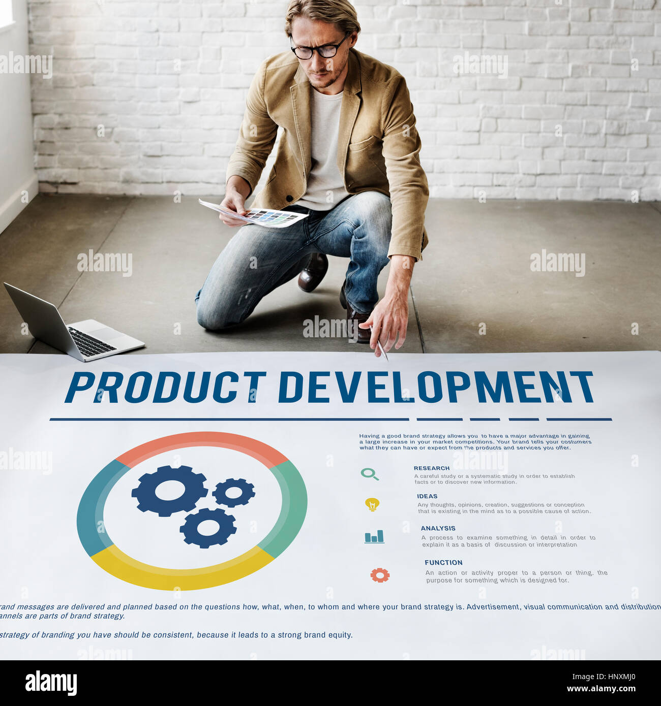 Product Development Improve Ideas Concept Stock Photo - Alamy