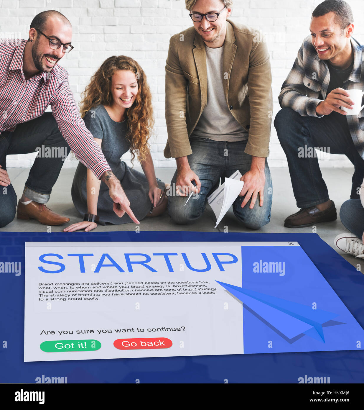 Start Up Investment Customer Development Stock Photo - Alamy