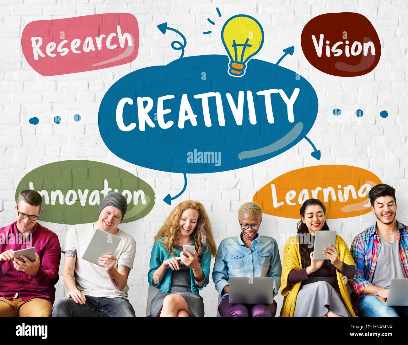 Fresh Ideas Creative Inspiration Concept Stock Photo - Alamy