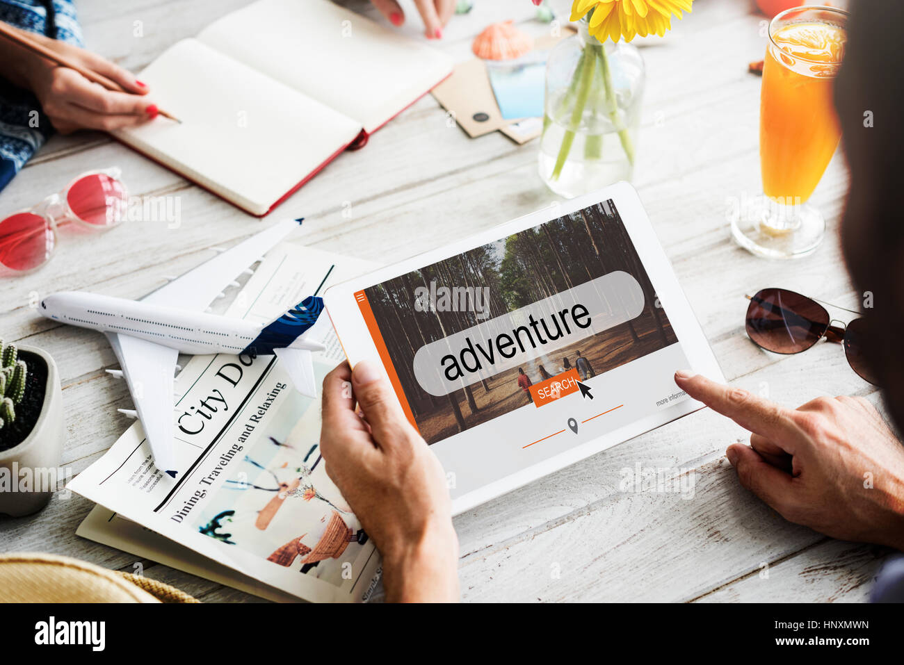 Journey Travel Exploration Vacation Concept Stock Photo - Alamy