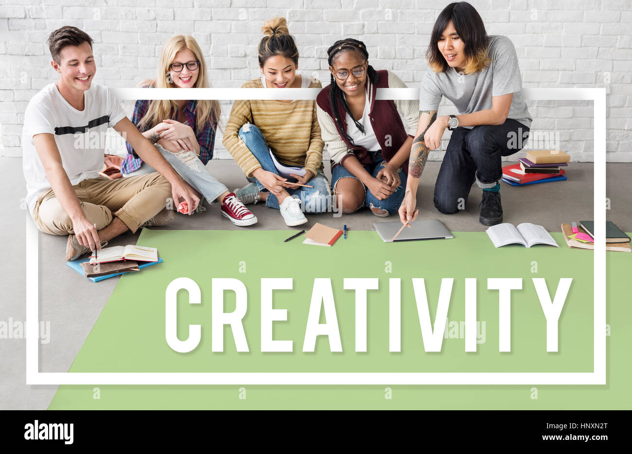 Male teen art project hi-res stock photography and images - Alamy