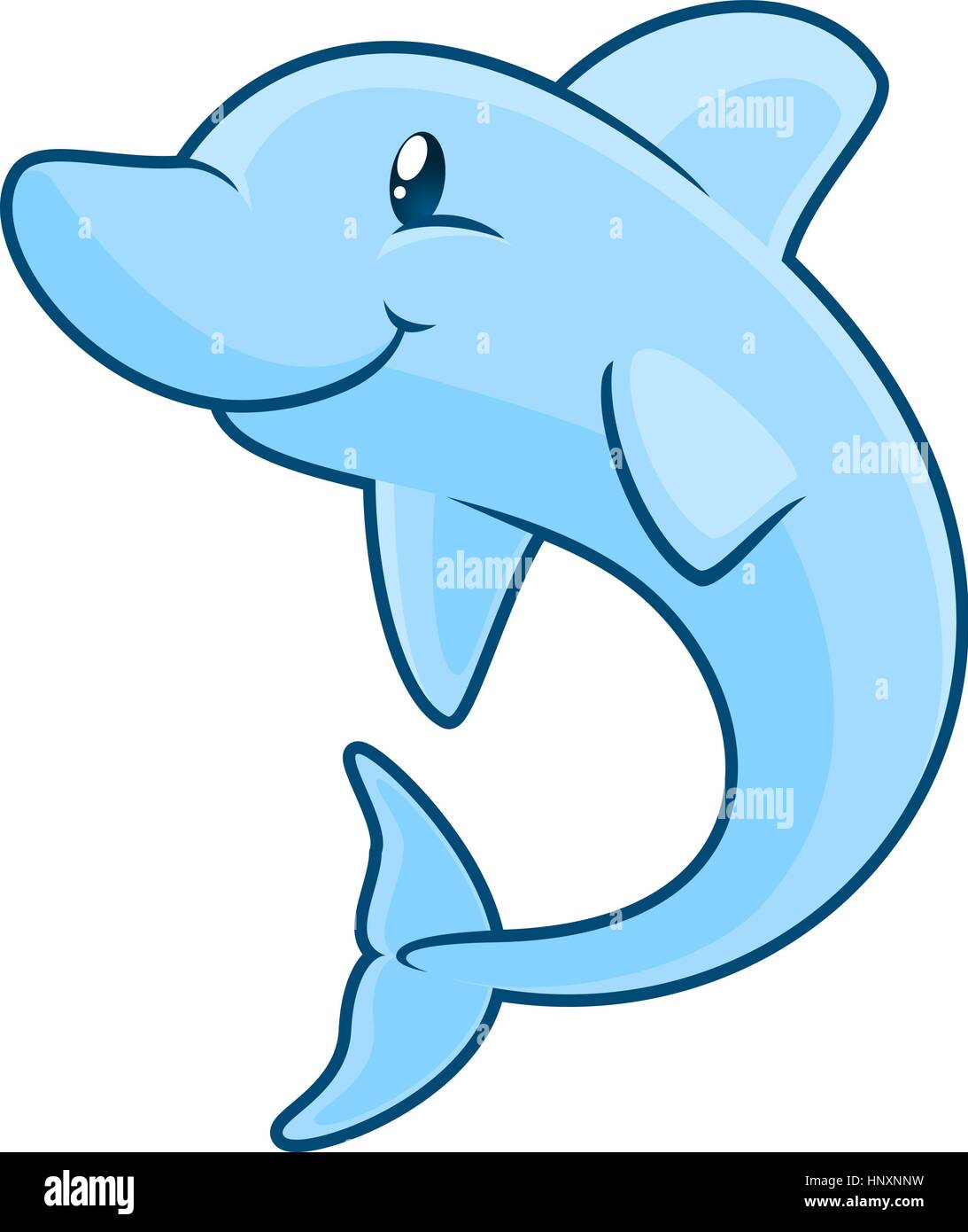 Cartoon dolphin hi-res stock photography and images - Alamy