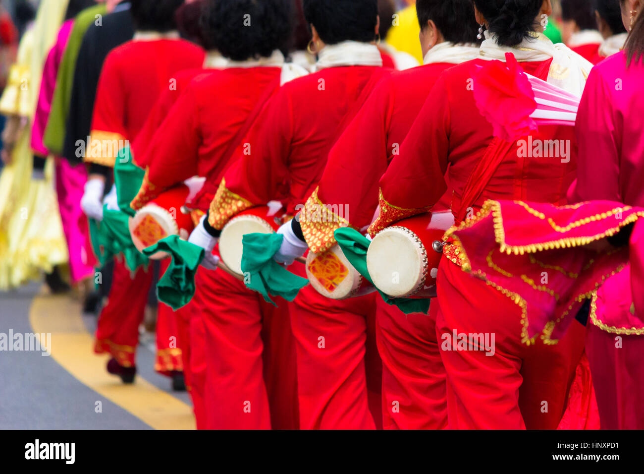 Chinese New Year, is celebrated with great events and shows Stock Photo ...