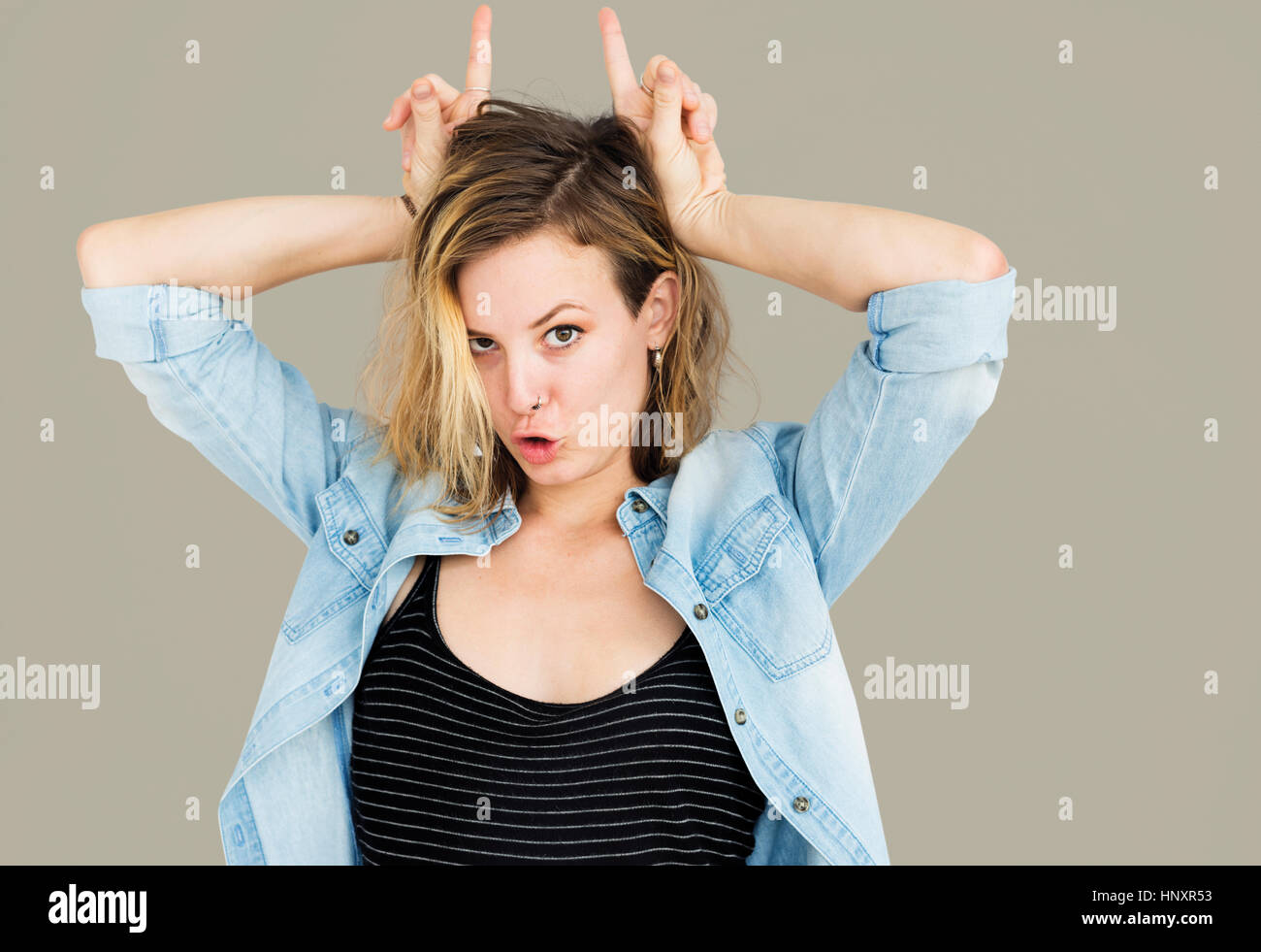 Silly mood hi-res stock photography and images - Alamy