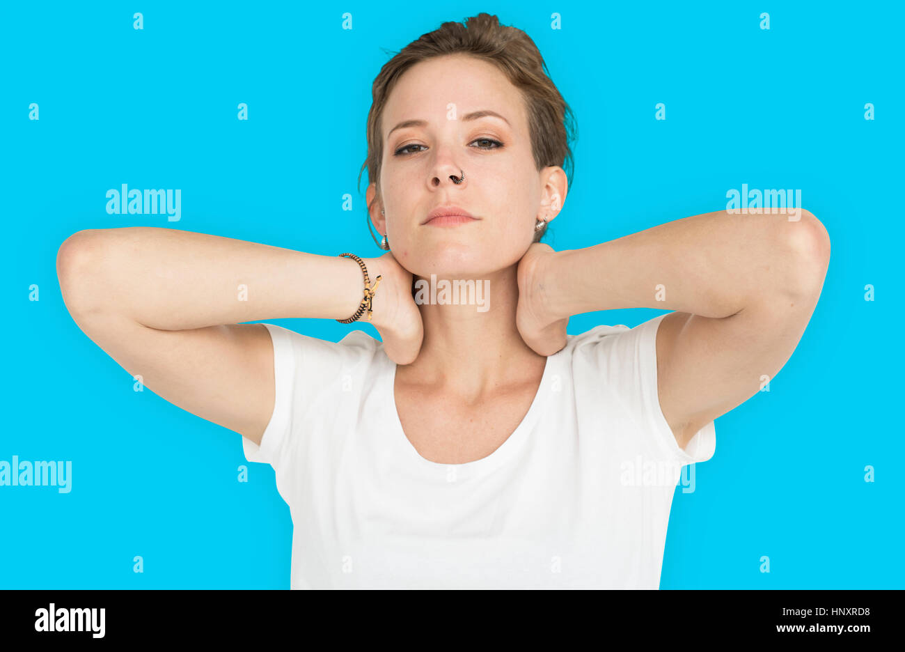 Woman Confidence Self Esteem Portrait Concept Stock Photo - Alamy
