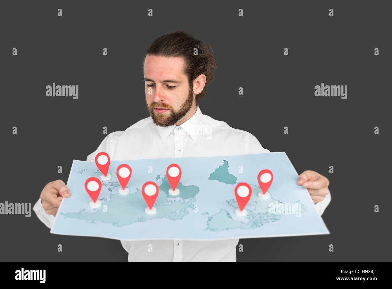 Location Position Map Technology Vision Concept Stock Photo - Alamy