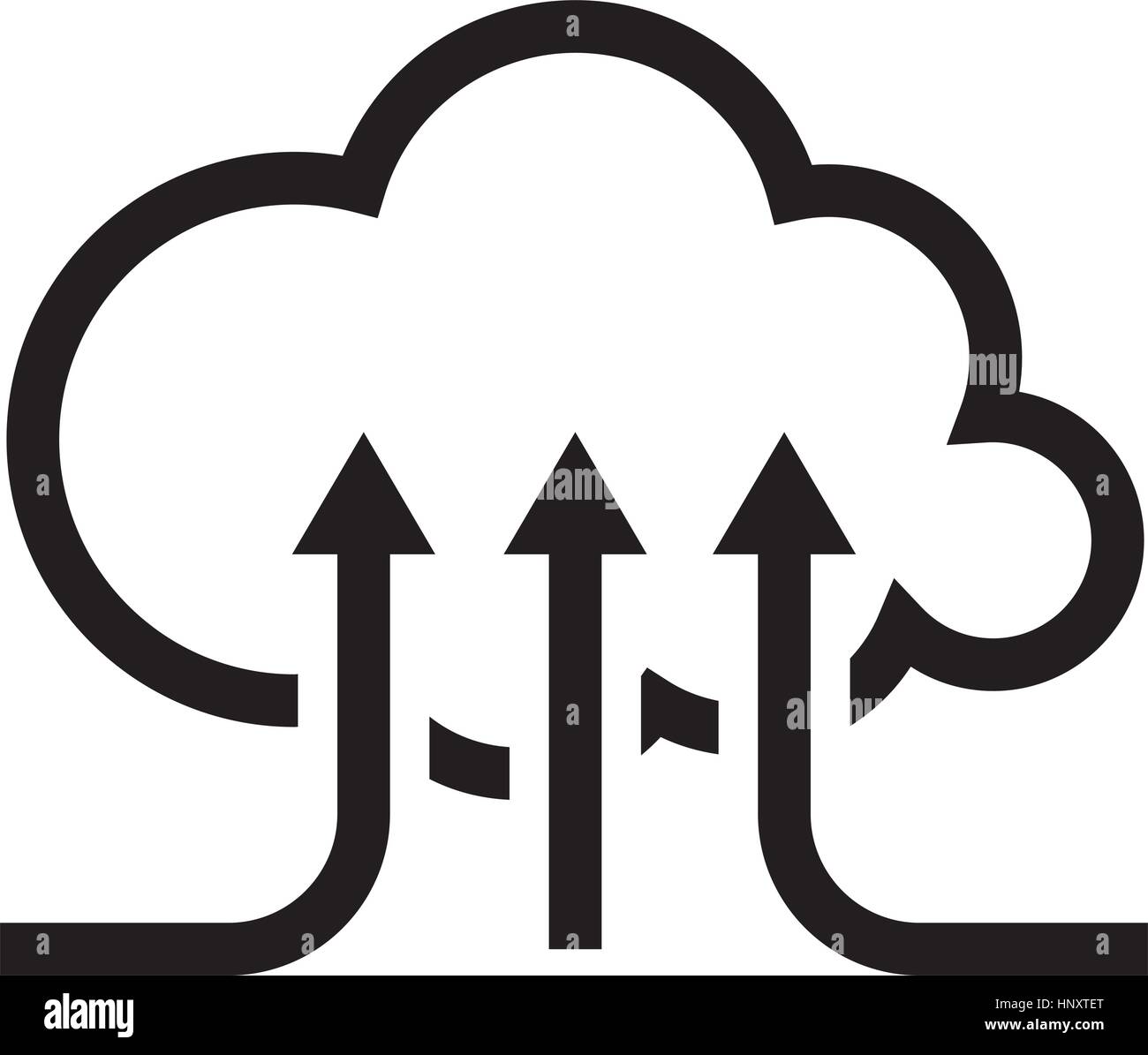 Cloud storage communication online Stock Vector Images - Alamy