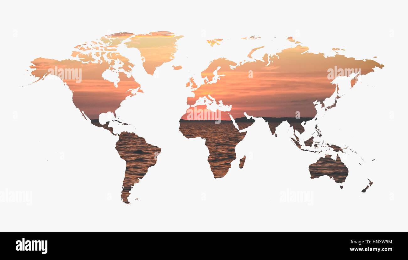 World map temperature hi-res stock photography and images - Alamy