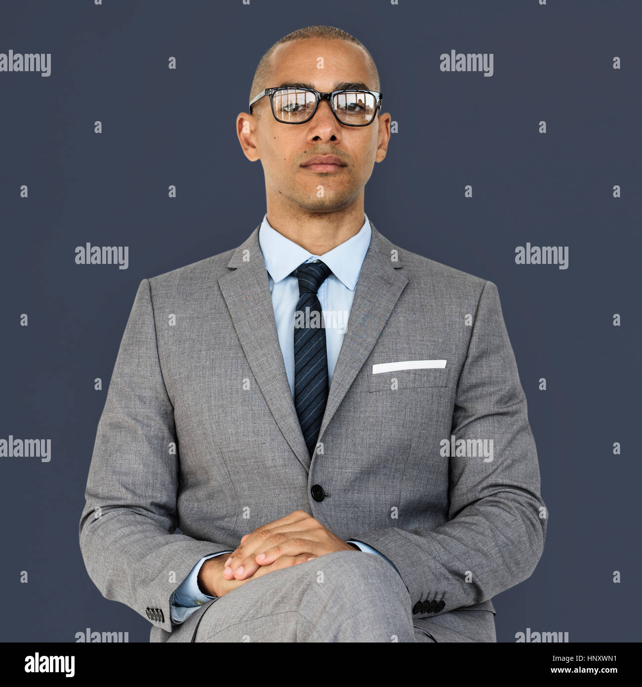 Man Confidence Self Esteem Portrait Concept Stock Photo - Alamy
