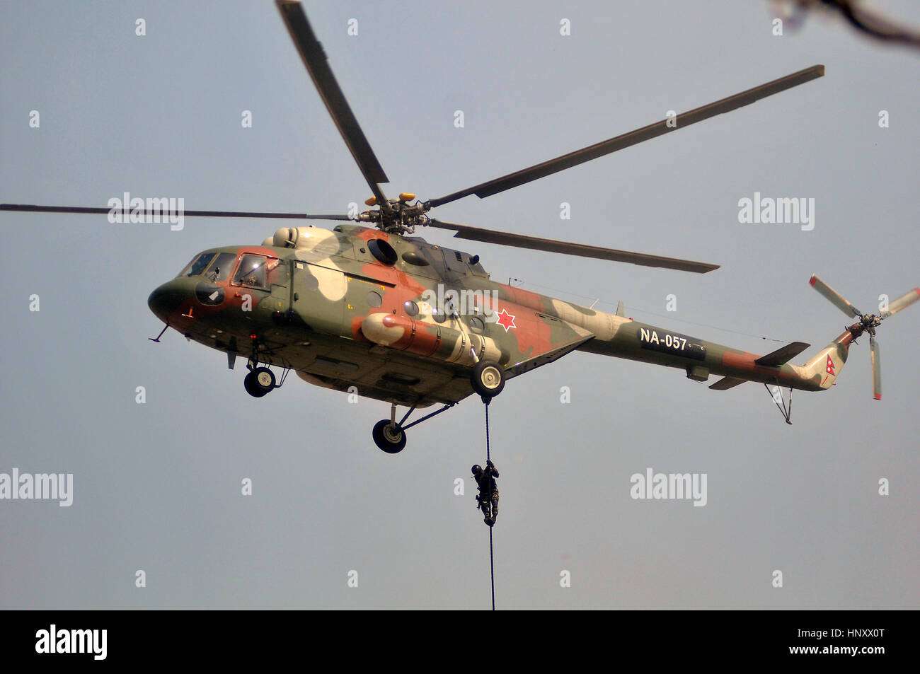 Kathmandu, Nepal. 16th Feb, 2017. Nepalese Army Command Soldiers ...
