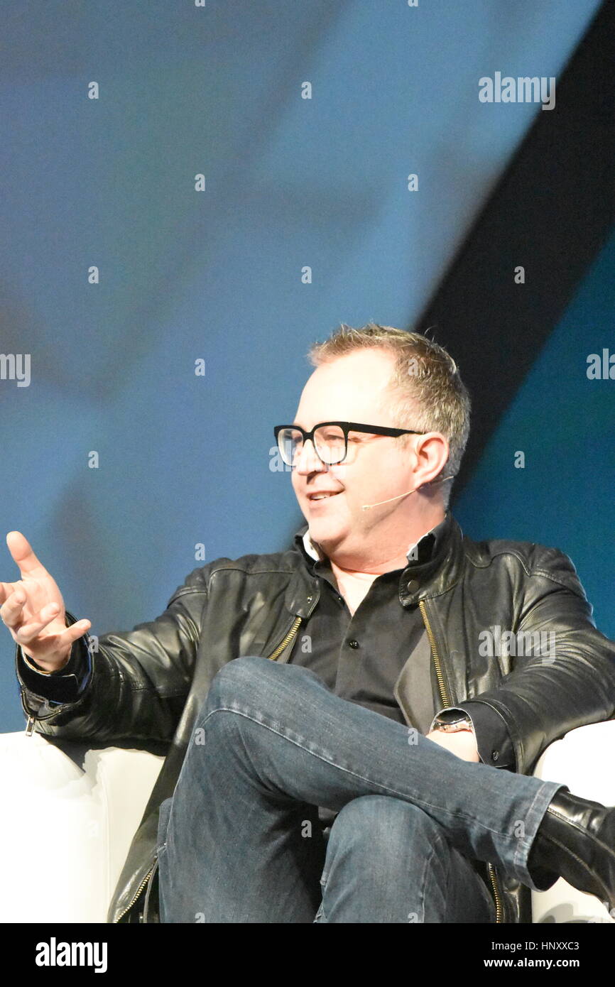 Dublin, Ireland. 16th Feb, 2017. Mike Butcher ‘Editor at TechCrunch ...