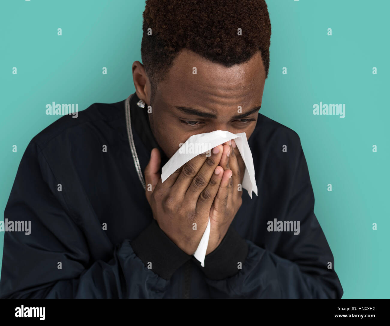 Man Crying Tissue High Resolution Stock Photography and Images - Alamy