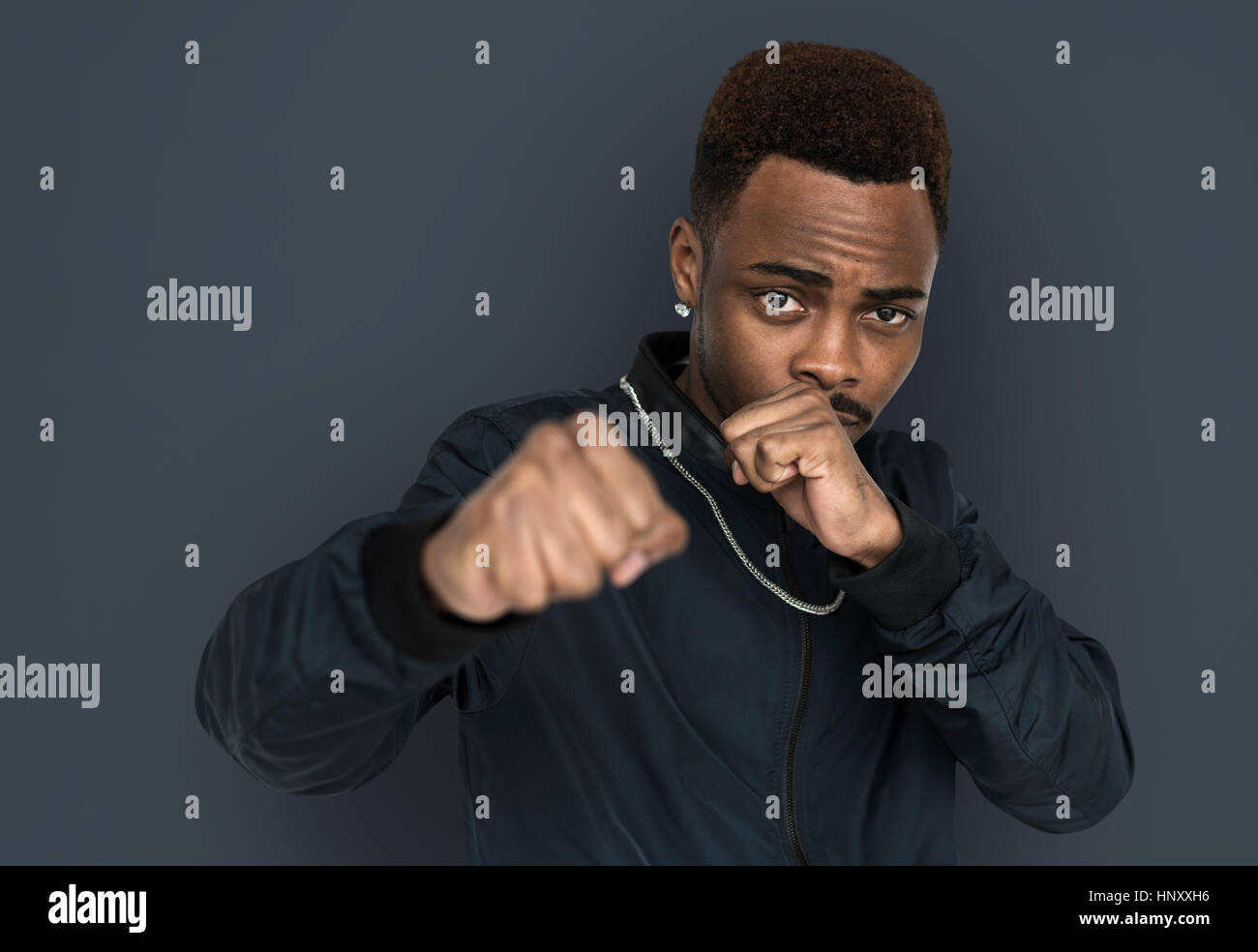 Fighting stance angry hi-res stock photography and images - Alamy