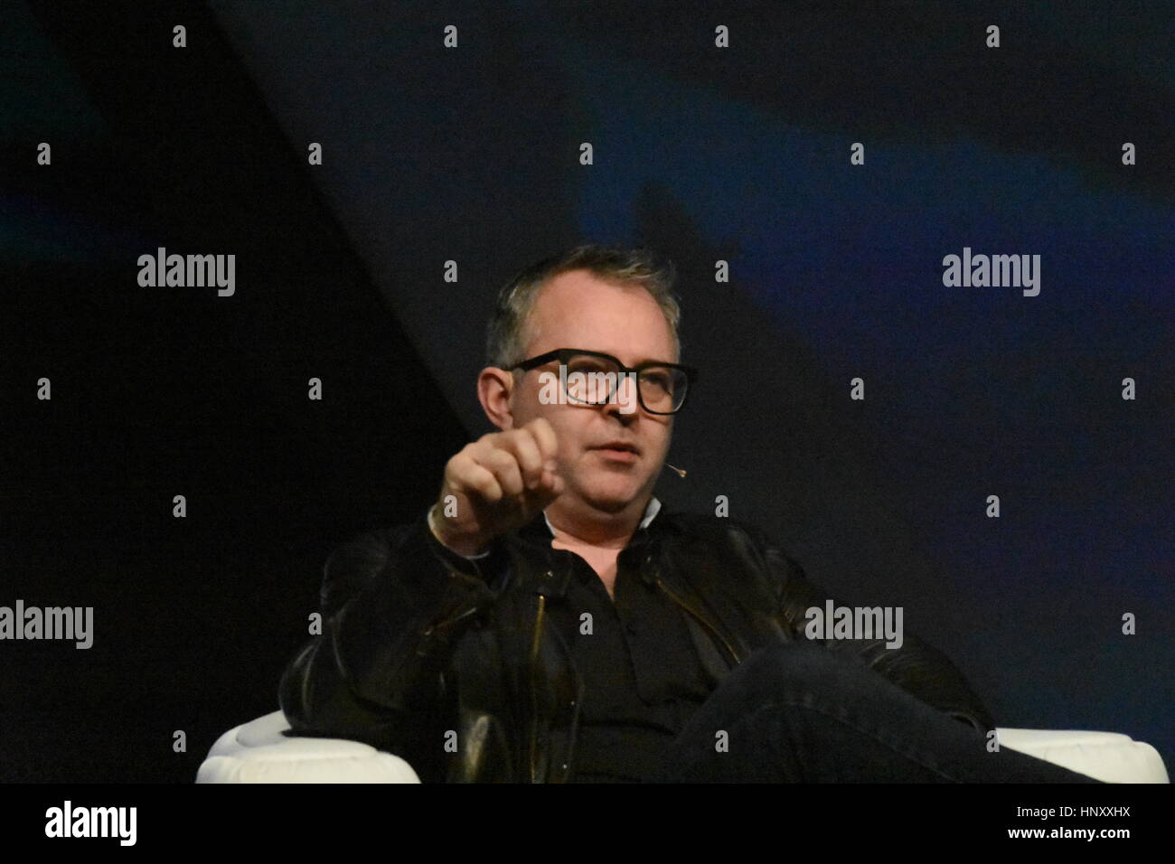 Dublin, Ireland. 16th Feb, 2017. Mike Butcher ‘Editor at TechCrunch ...
