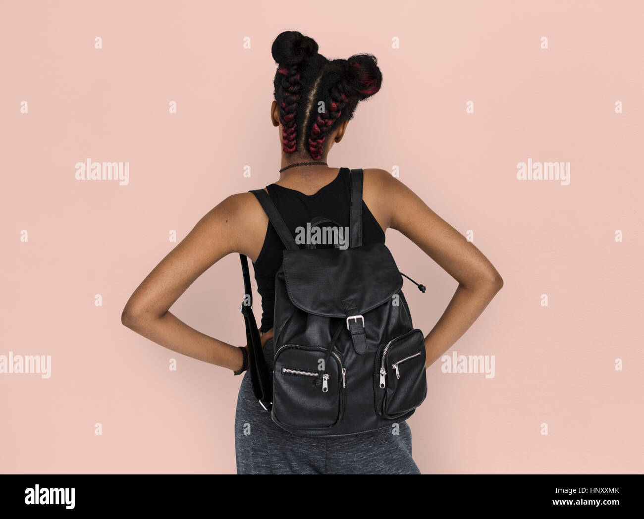 Woman Rear View Abstract Portrait Concept Stock Photo - Alamy