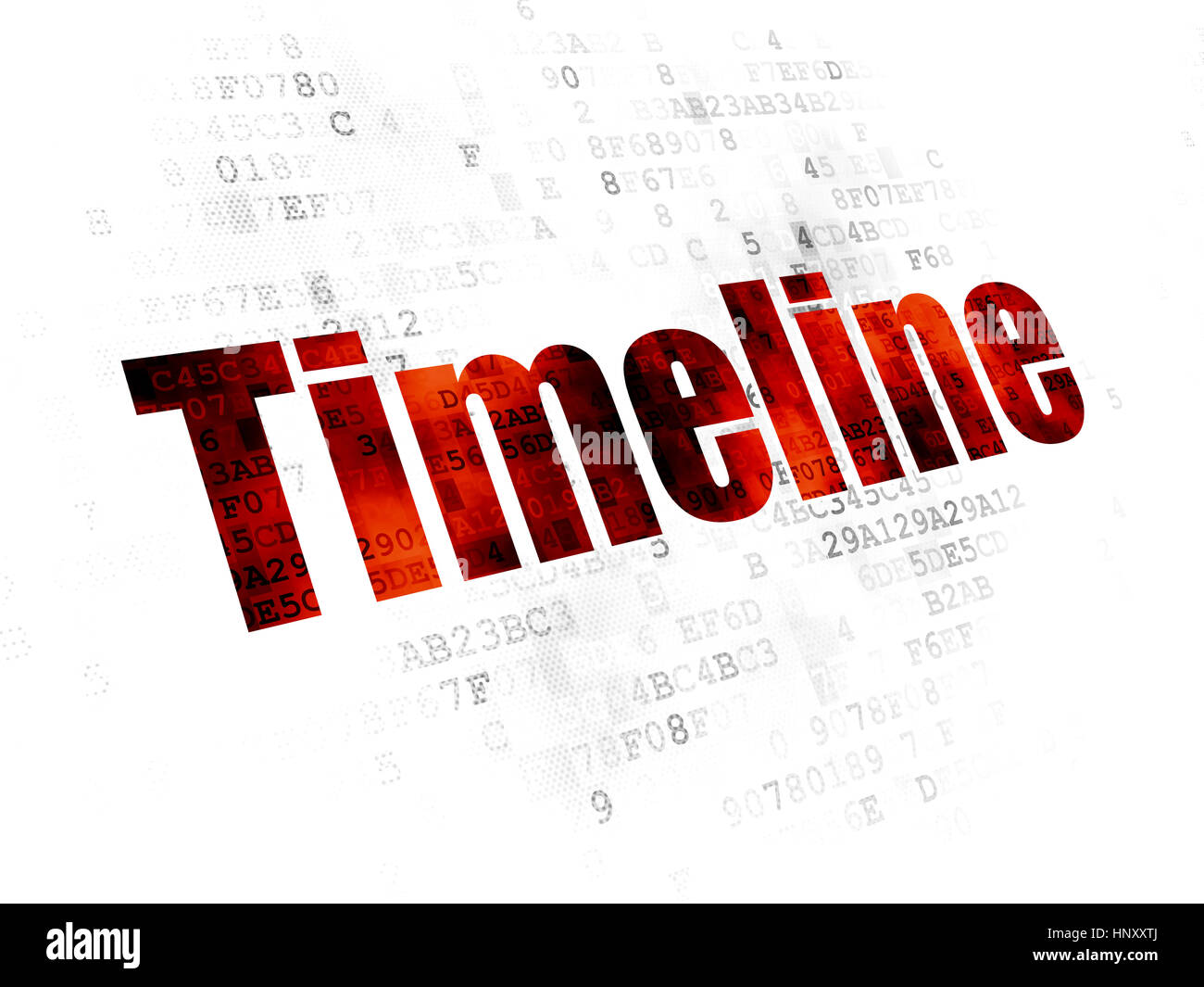 Timeline concept: Timeline on Digital background Stock Photo - Alamy