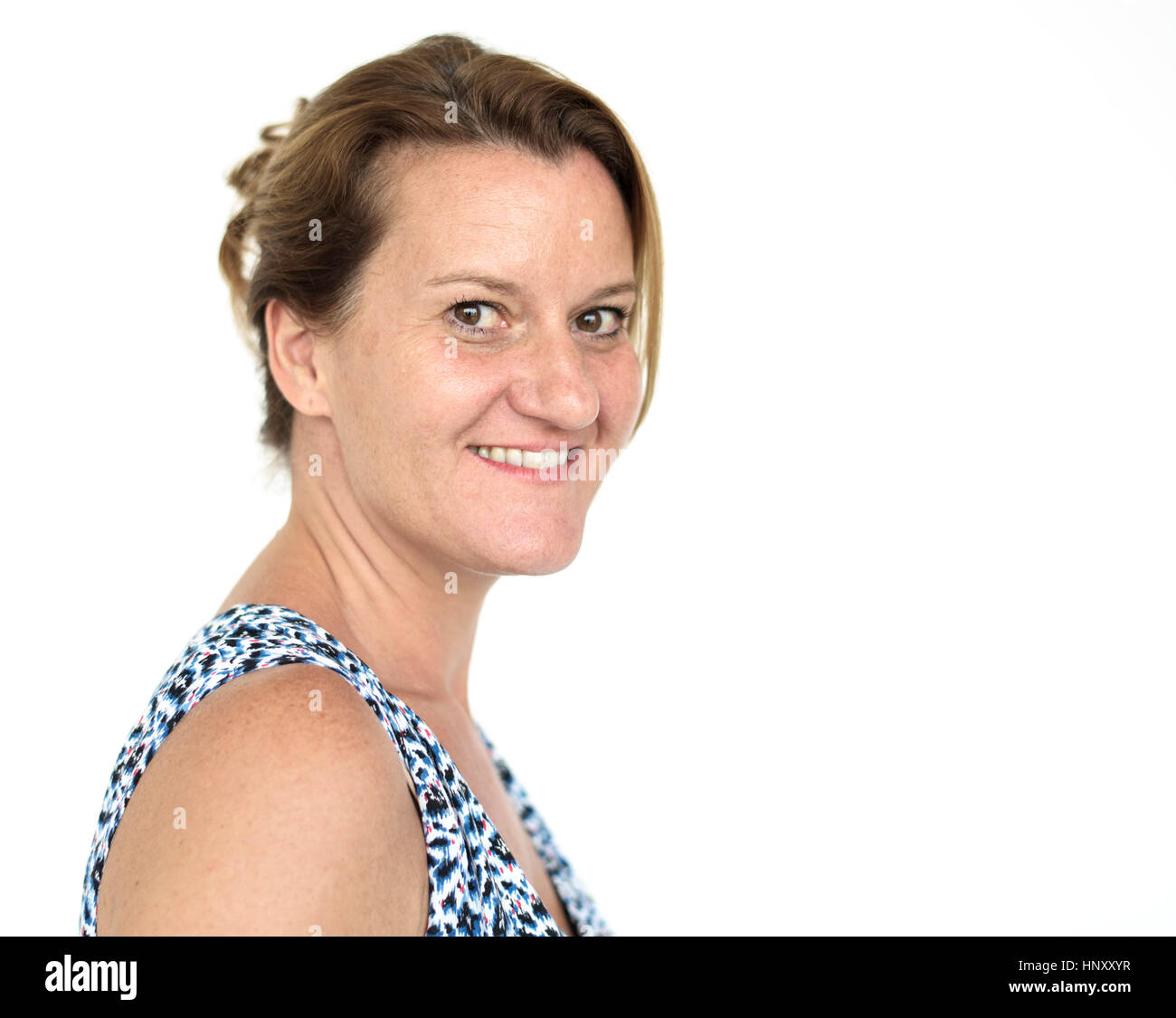 Women Studio Portrait Female Casual Stock Photo - Alamy