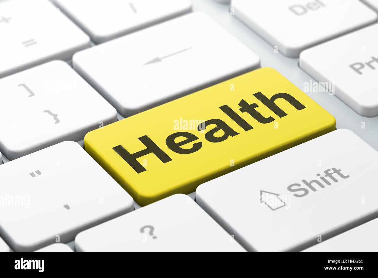 Health concept: Health on computer keyboard background Stock Photo - Alamy