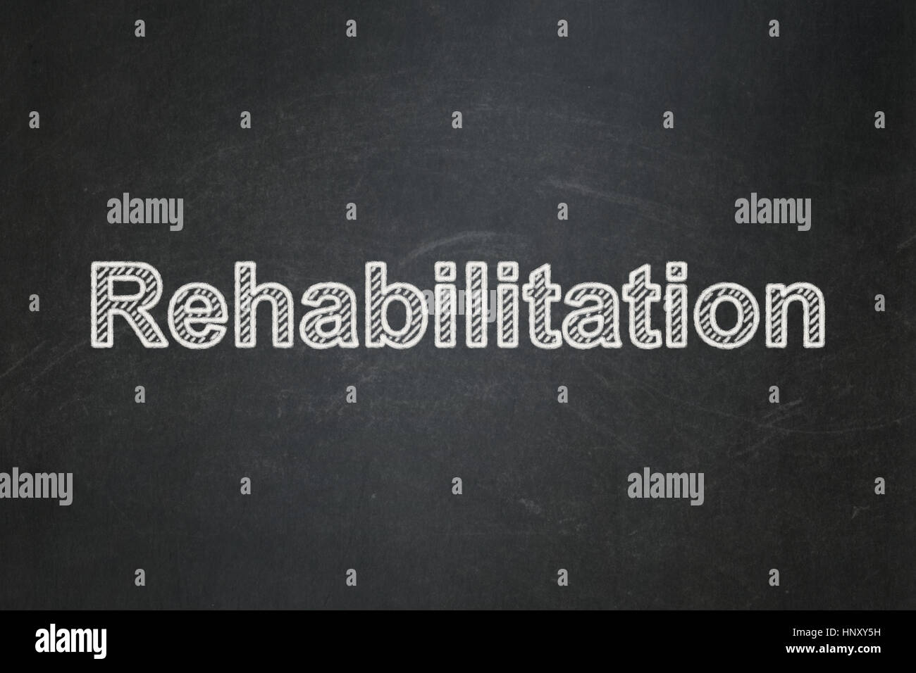 Healthcare concept: Rehabilitation on chalkboard background Stock Photo ...