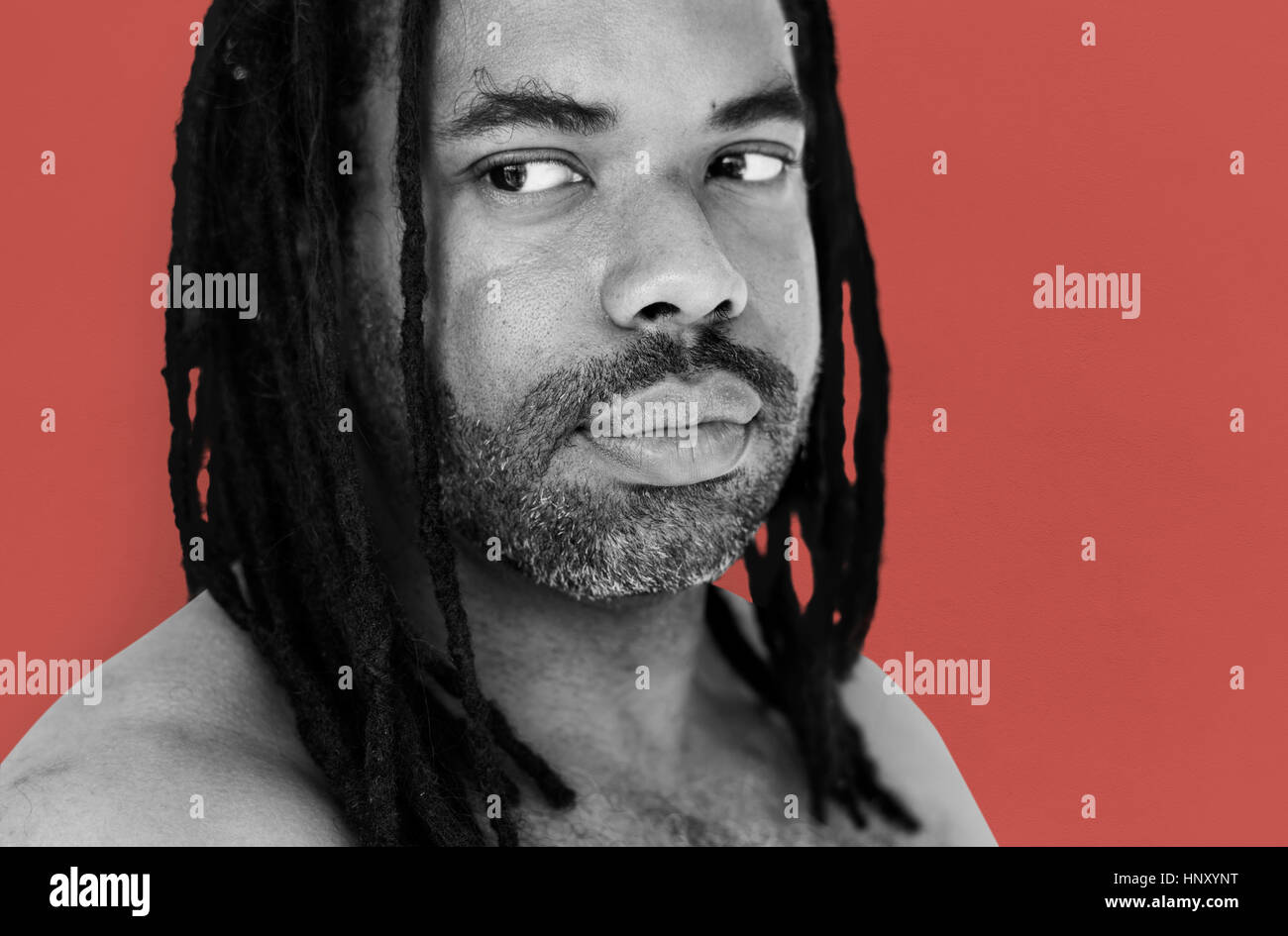 Studio People Shoot Portrait Isolated Stock Photo - Alamy