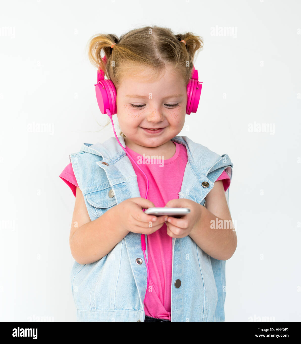 Studio People Kid Model Shoot Race Stock Photo - Alamy