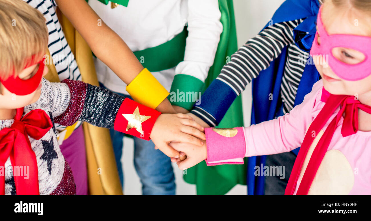 Studio People Kid Model Shoot Race Stock Photo - Alamy