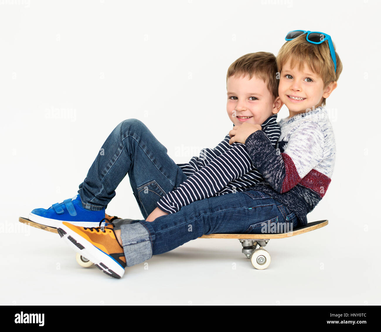 Studio People Kid Model Shoot Race Stock Photo - Alamy