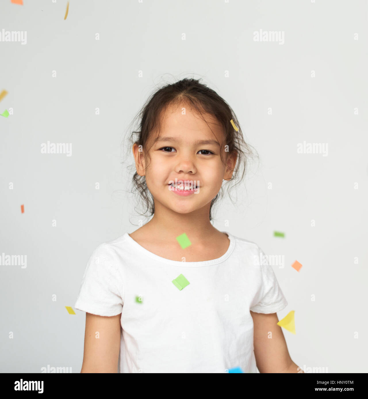Studio People Kid Model Shoot Race Stock Photo - Alamy