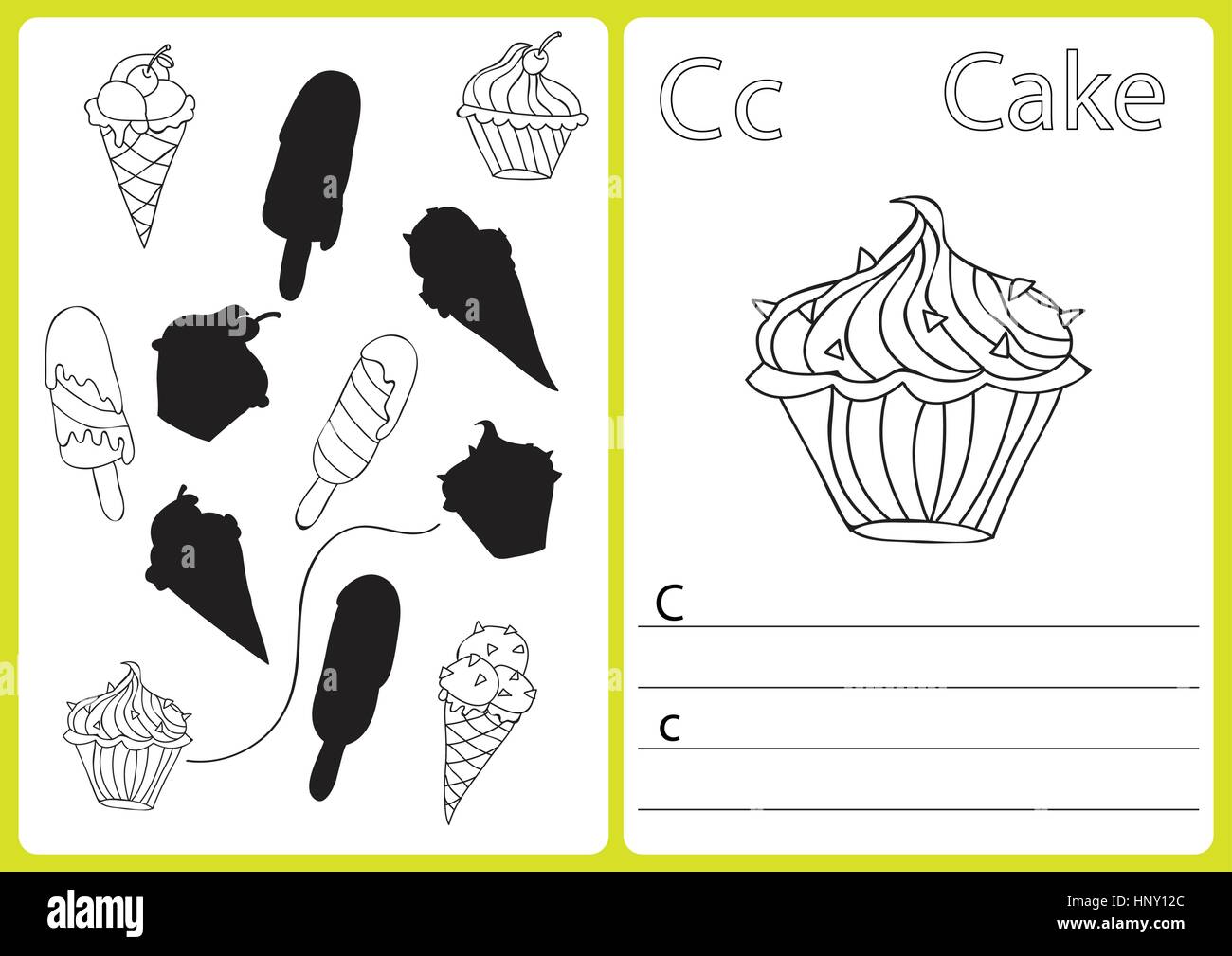 Alphabet A-Z - puzzle Worksheet, Exercises for kids - Coloring book ...