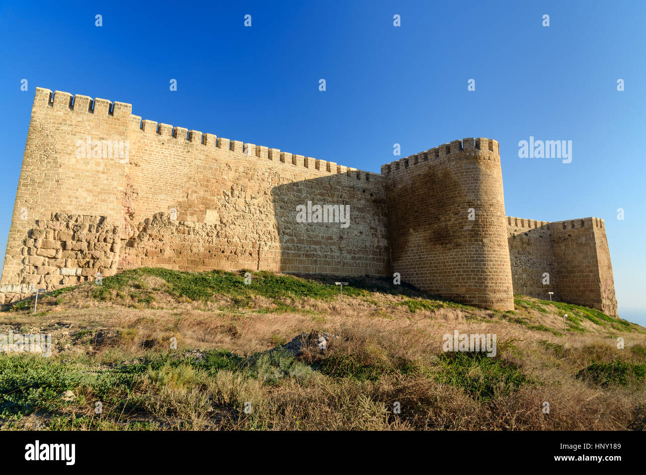 Wall in Naryn-Kala fortress. Derbent. Republic of Dagestan, Russia ...