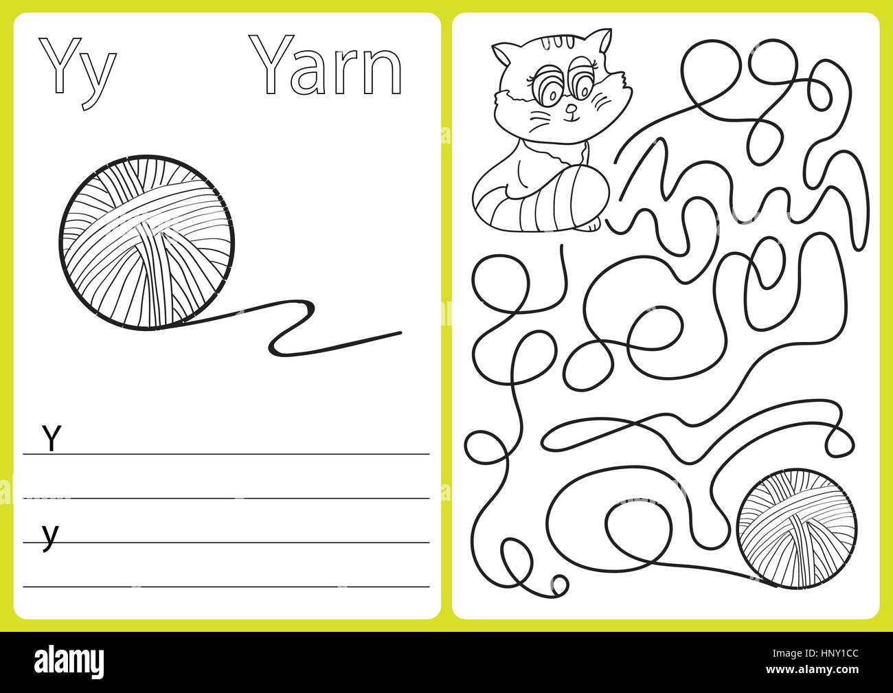 Alphabet A-Z - puzzle Worksheet, Exercises for kids - Coloring book ...