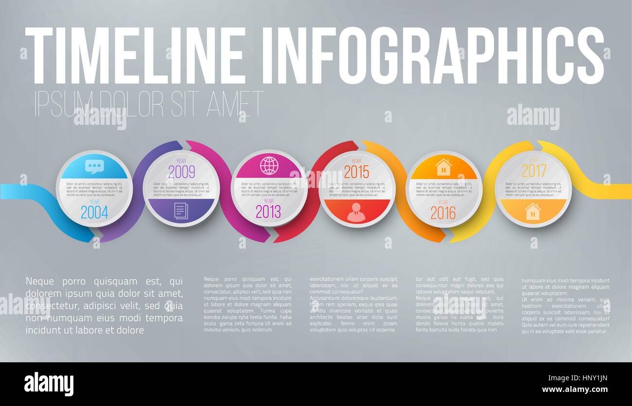 Timeline chart hi-res stock photography and images - Alamy