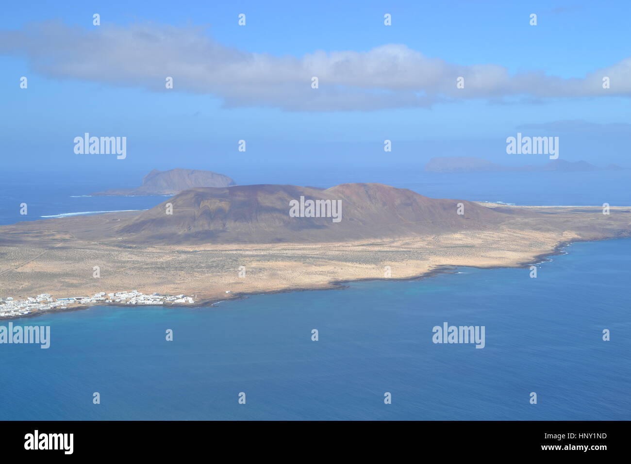 Lanzarote island has a volcanic origin. It was born through fiery ...