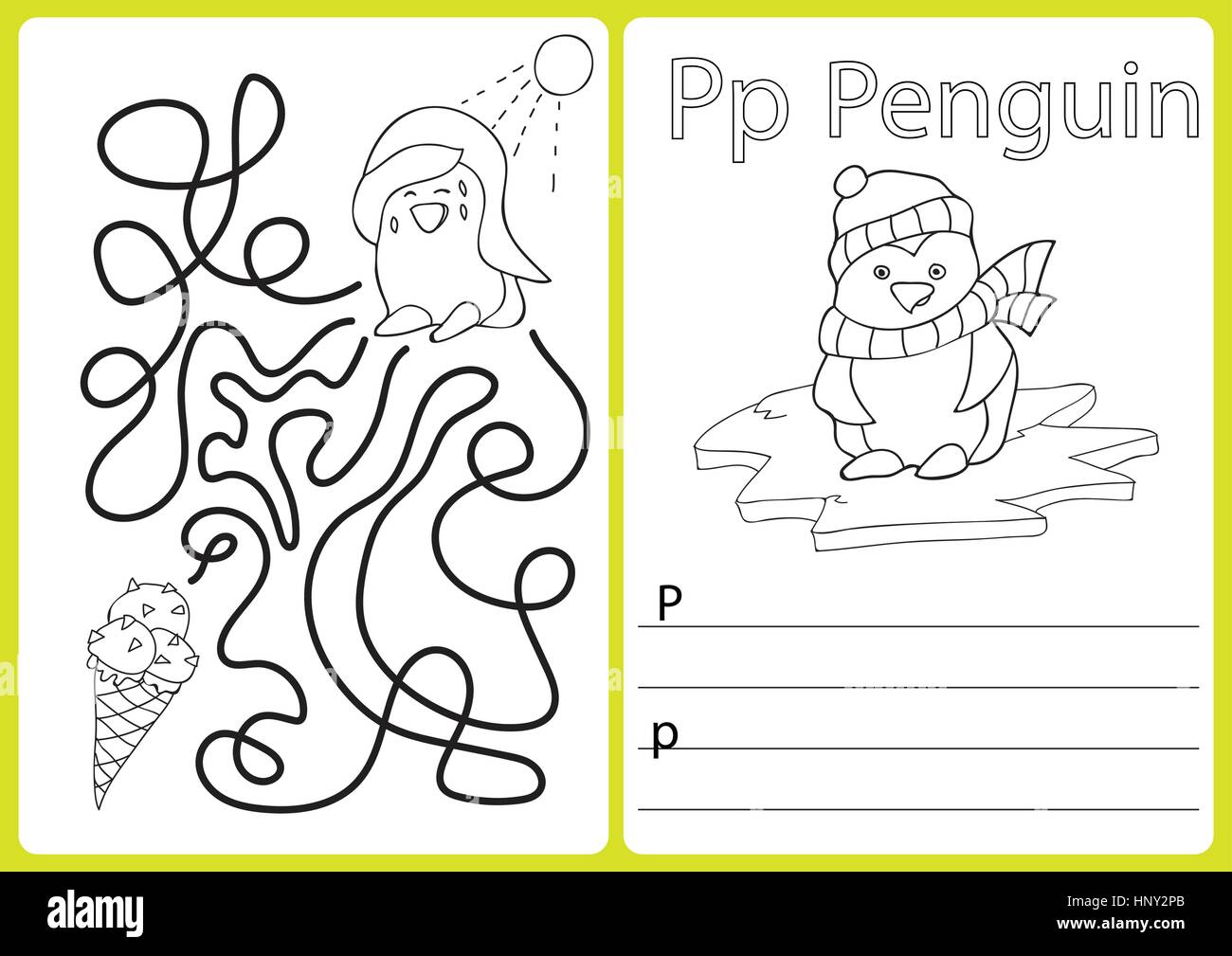 Alphabet A-Z - puzzle Worksheet, Exercises for kids - Coloring book ...