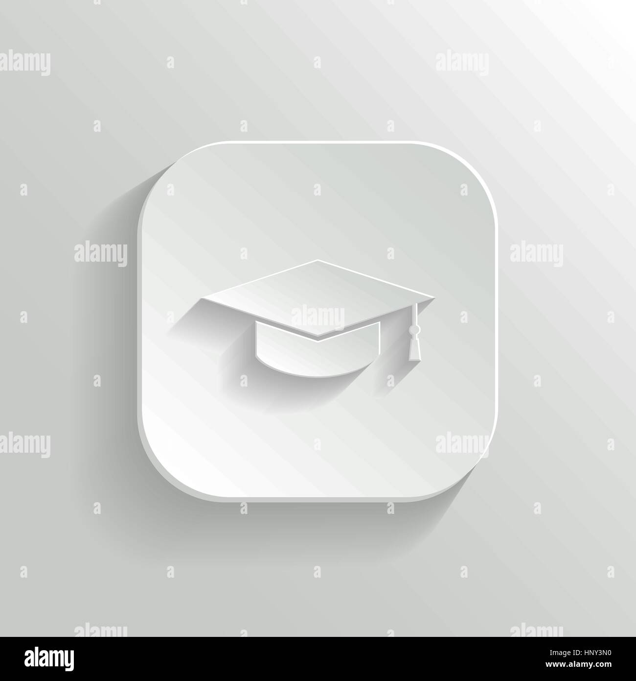 Graduation cap symbol Stock Vector Images - Alamy