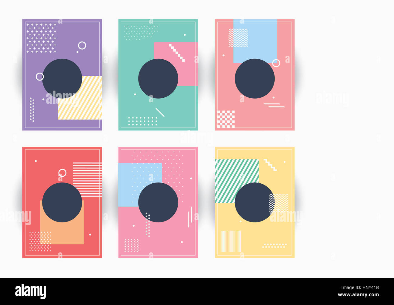 Diagonal square pattern poster Cut Out Stock Images & Pictures - Alamy