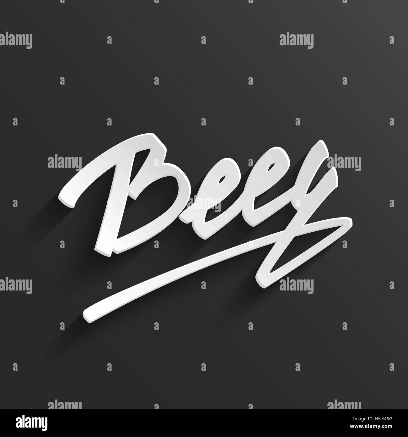 Beer 3d Hand lettering Vector Background. Handmade calligraphy. Easy ...