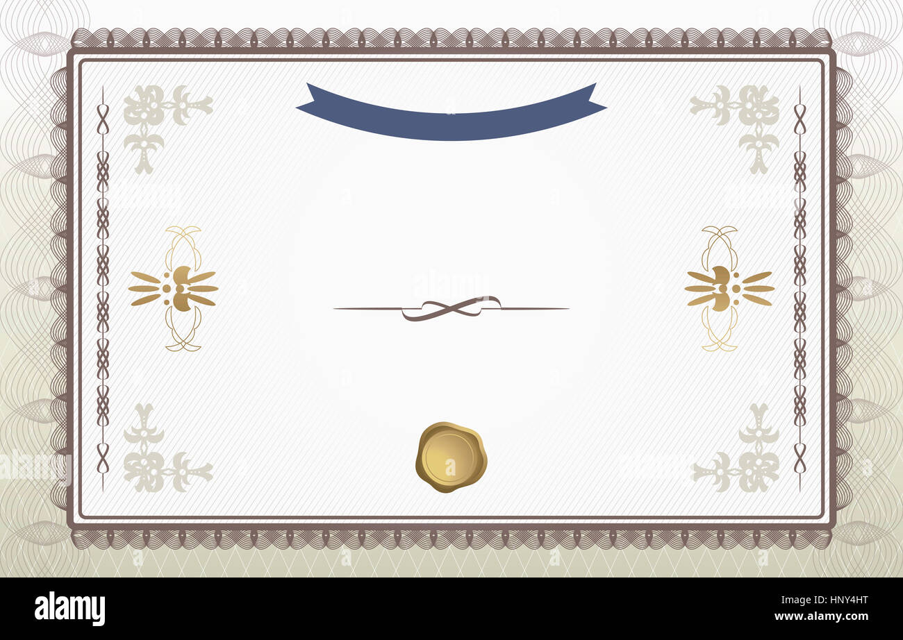 Background of certificate of merit Stock Photo - Alamy