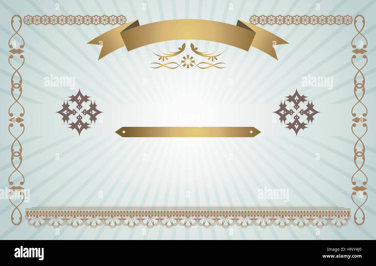 Certificate of merit illustration hi-res stock photography and images ...