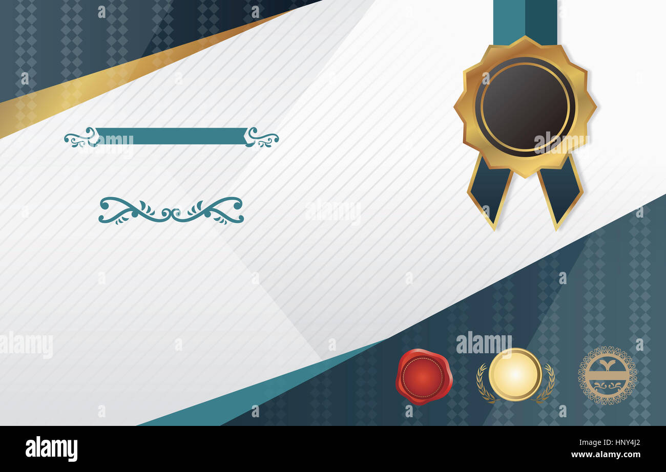 Certificate of merit illustration hi-res stock photography and images ...