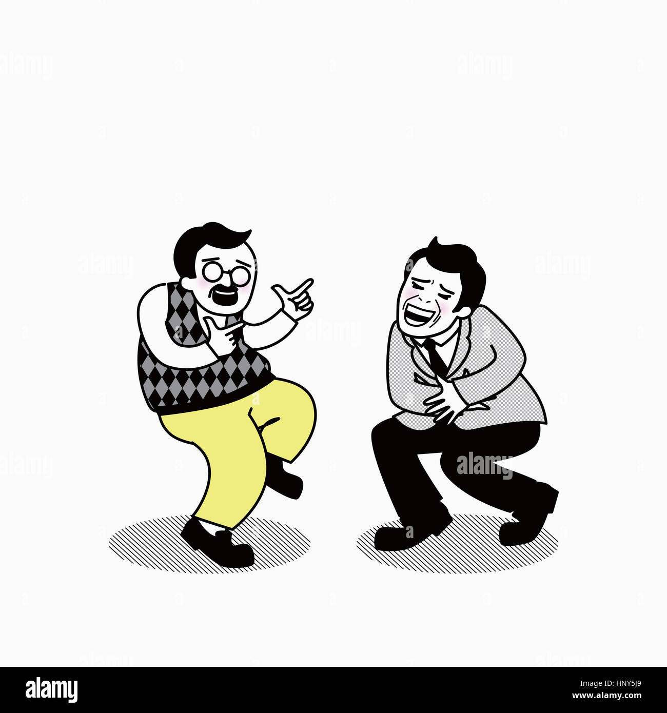 Laughing my Cut Out Stock Images & Pictures - Alamy