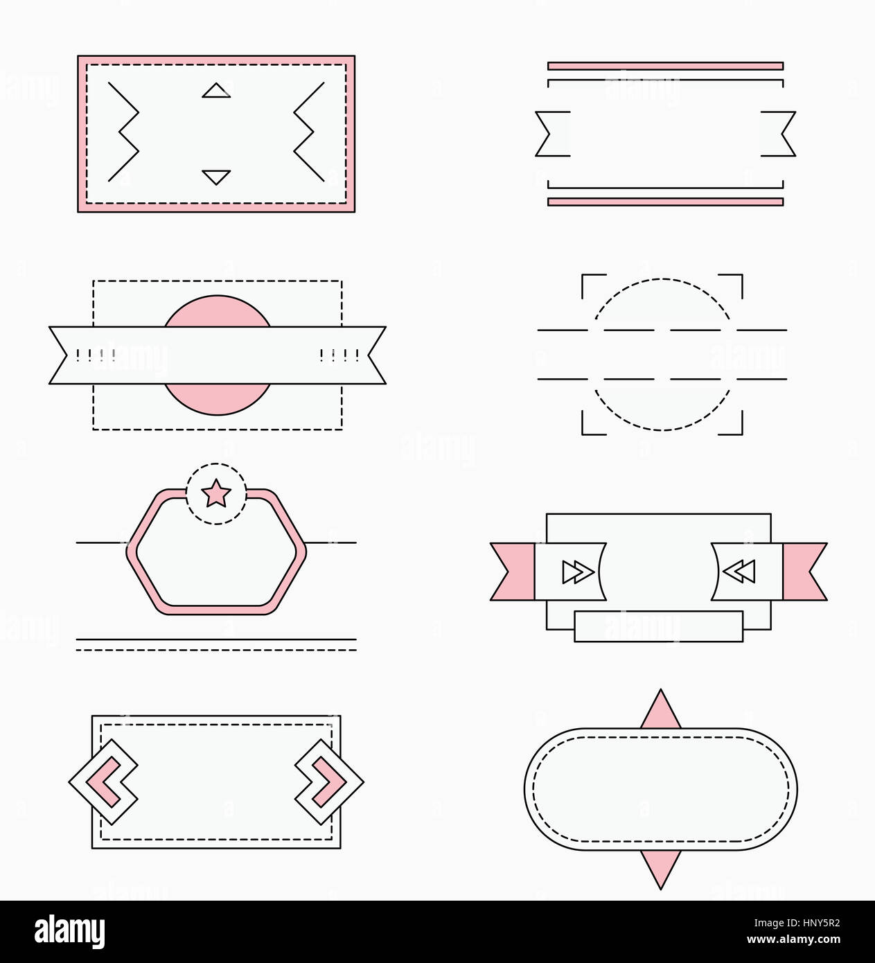 Various geometric figures Stock Photo - Alamy