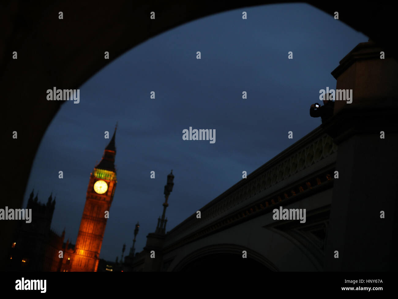 General view of Big Ben in London Stock Photo - Alamy