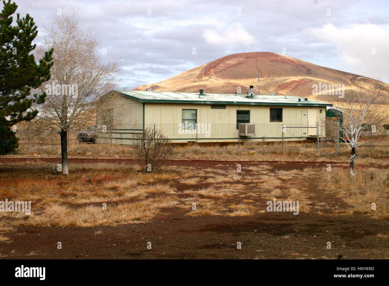 mobile home isolated Stock Photo - Alamy
